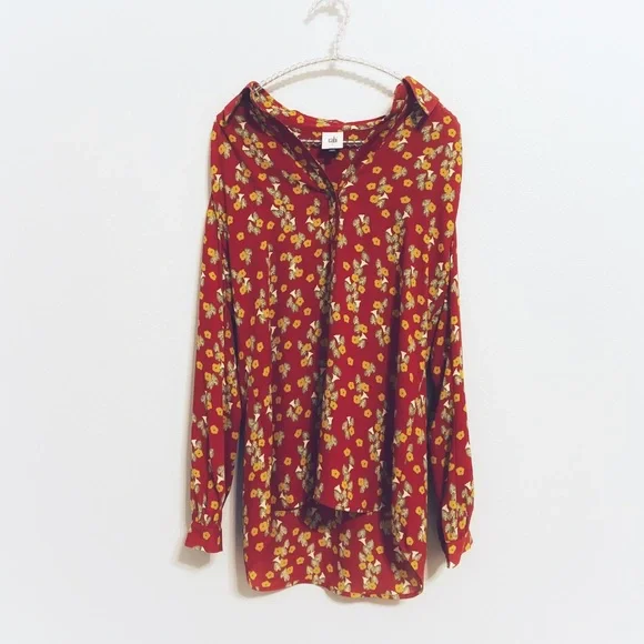 CAbi | Tops | Cabi 3947 Belfry Blouse Fall 220 Small Euc | Poshmark